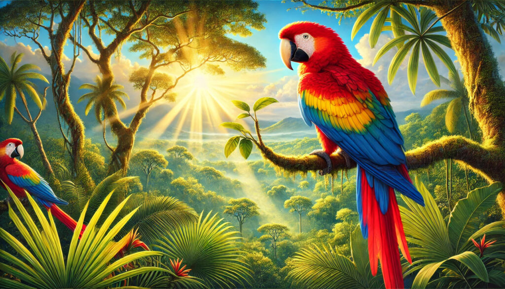 Cuban Red Macaw - Extinct Animal Encyclopedia