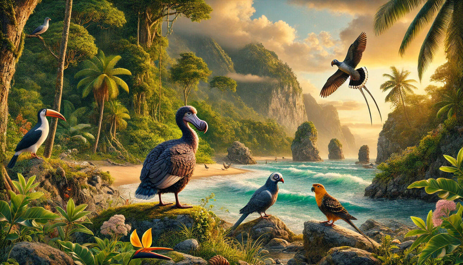 Extinct Species of Birds - Extinct Animal Encyclopedia