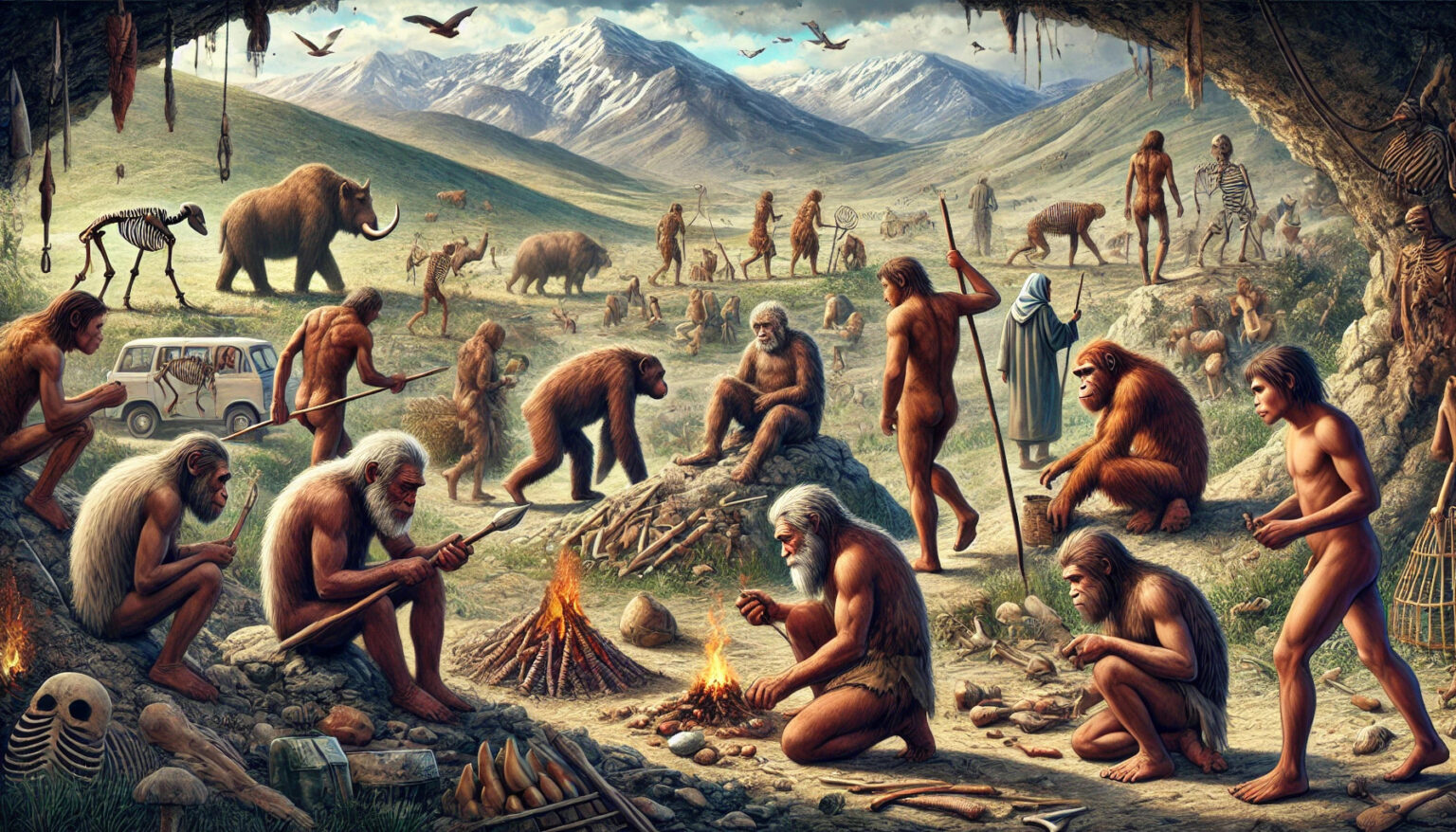 Extinct Species of Humans - Extinct Animal Encyclopedia