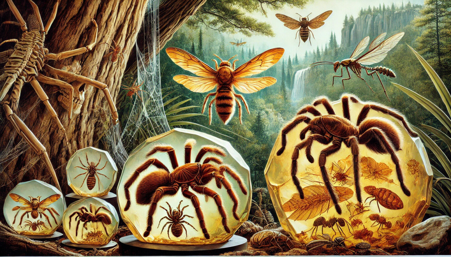 Extinct Species of Spiders - Extinct Animal Encyclopedia