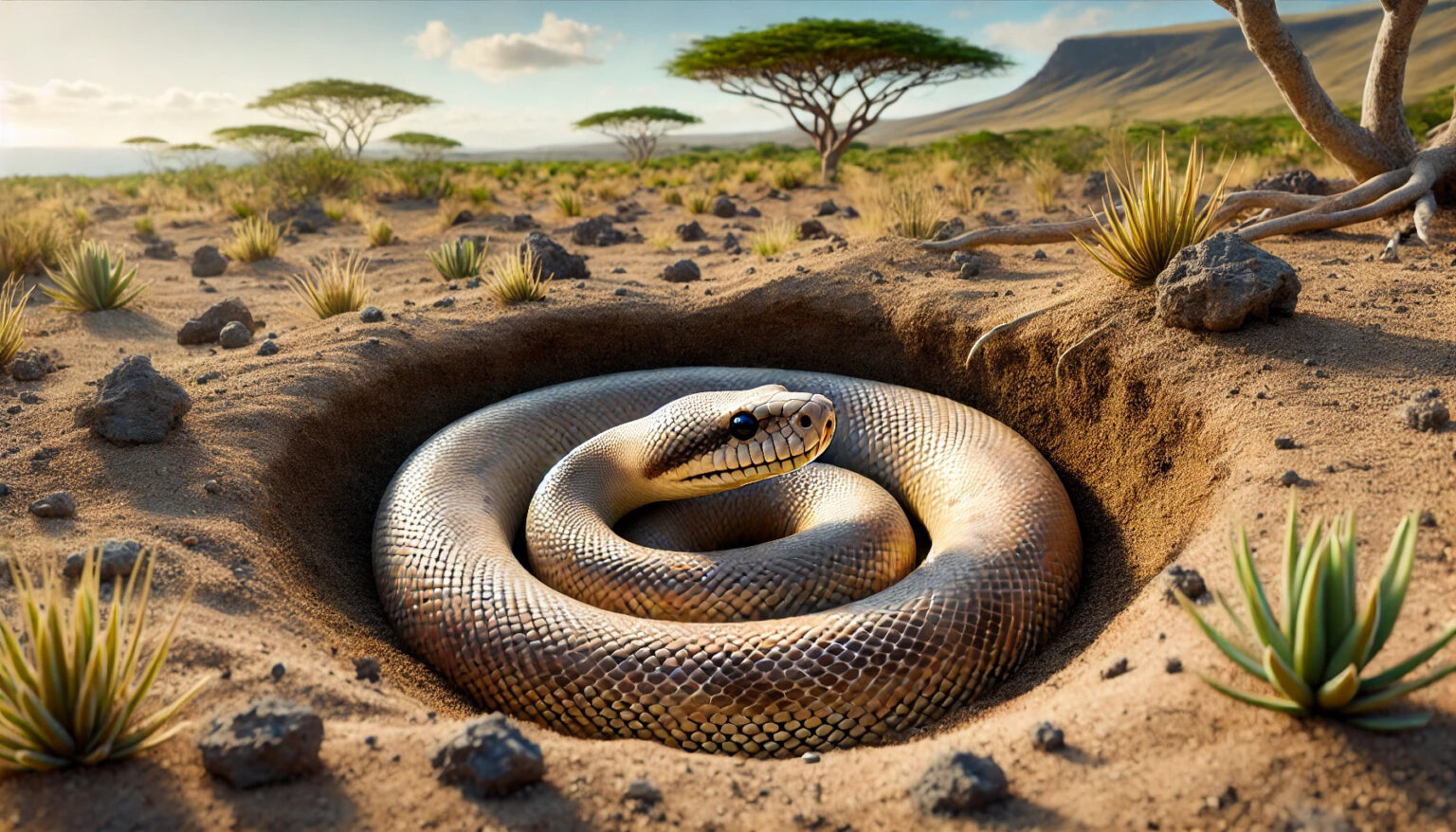 Round Island Burrowing Boa - Extinct Animal Encyclopedia