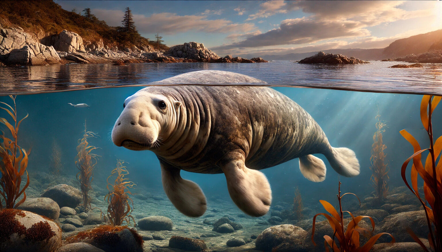 Steller S Sea Cow Extinct Animal Encyclopedia