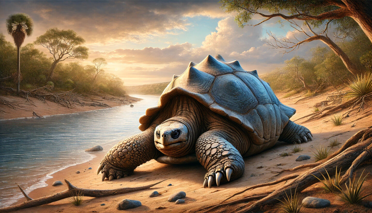 Giant Horned Turtle - Extinct Animal Encyclopedia