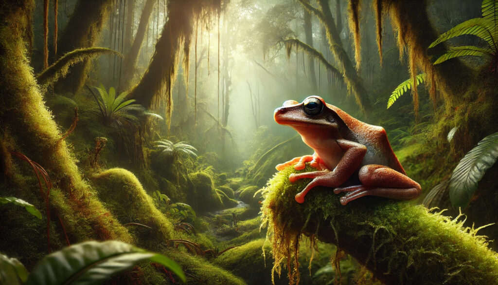 Sharp-Nosed Bush Frog - Extinct Animal Encyclopedia