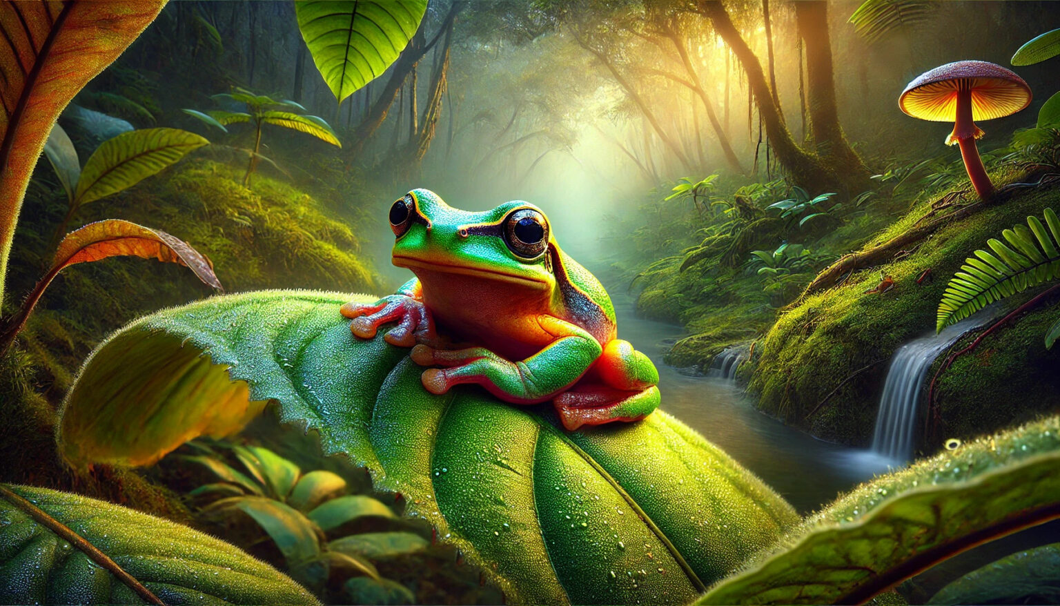 Variable Bush Frog - Extinct Animal Encyclopedia