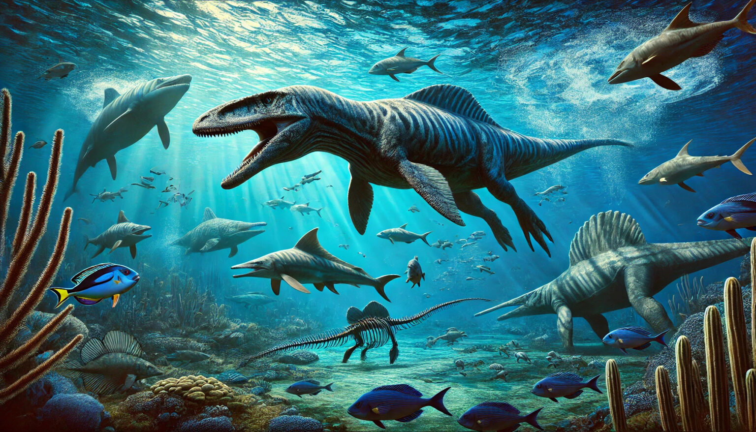 Extinct Prehistoric Marine Reptiles: Giants of the Ancient Seas ...